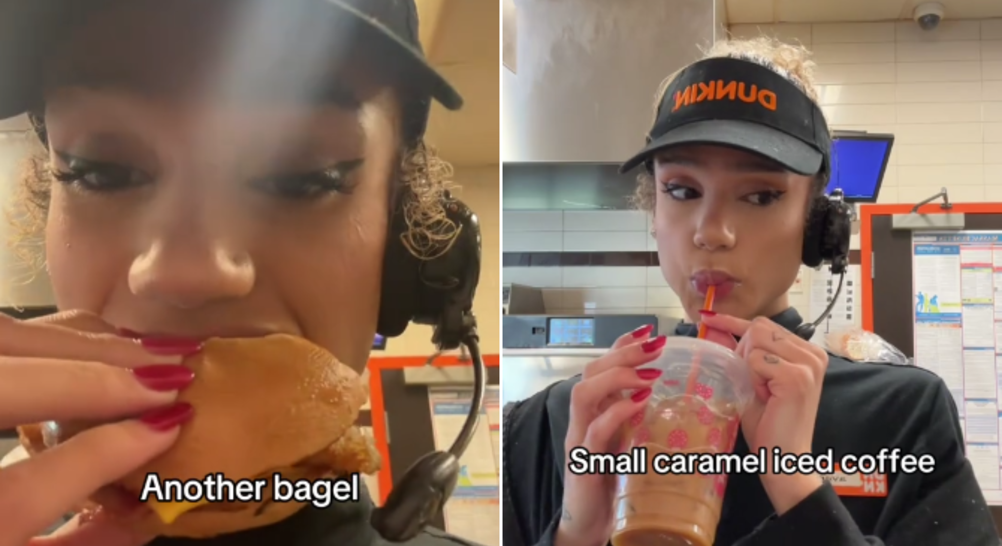 Viewers stunned after learning what Dunkin’ Donuts worker eats in a ...