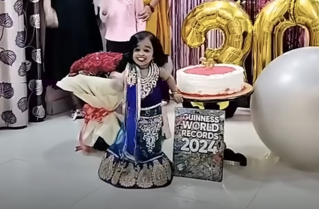 World's shortest woman Jyoti Amge celebrates 30th birthday in style