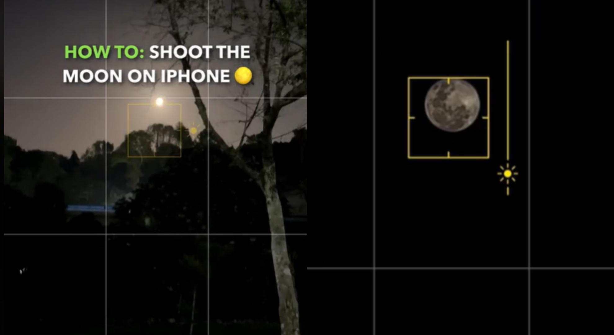 How to get the 'clearest image of the moon' using just an iPhone