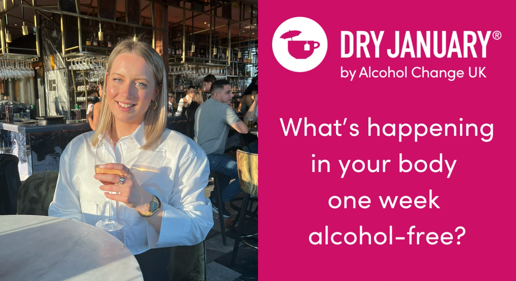 Week 1 of Dry January completed and I’m already reaping the health benefits