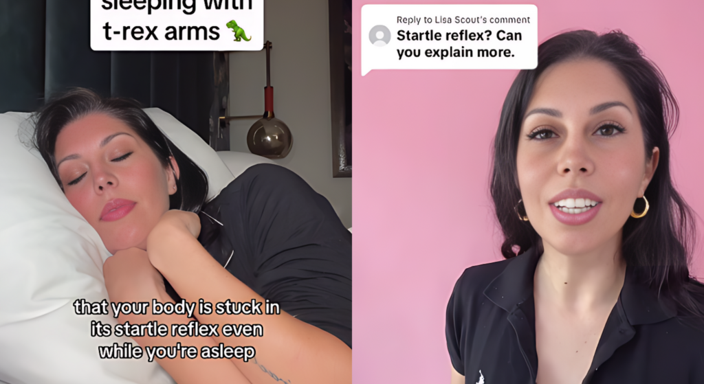Workout guru reveals why sleeping with ‘T-Rex’ arms means your ‘stuck’