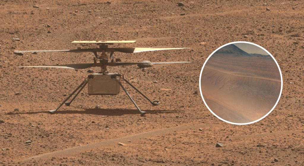NASA release final images taken by $85 million Mars Helicopter before ...