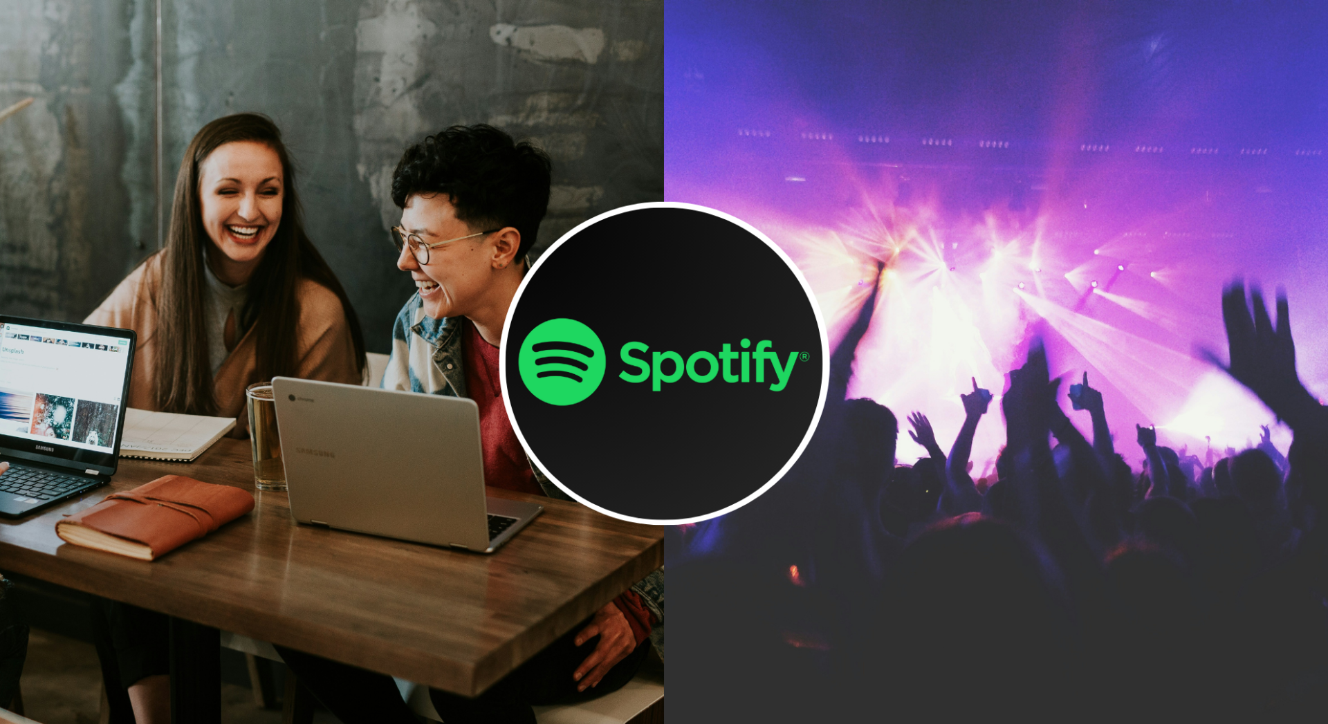 Spotify is offering a paid internship that includes exclusive access to music events and concerts