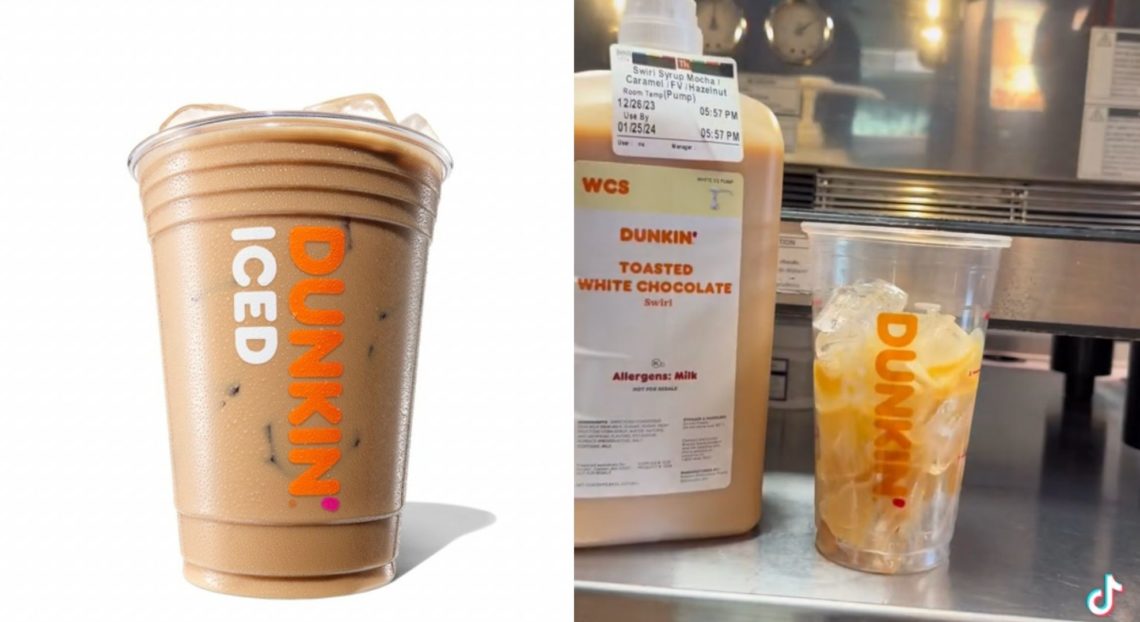 New White Hazelnut Bark Coffee arrives at Dunkin Donuts, and it's ...