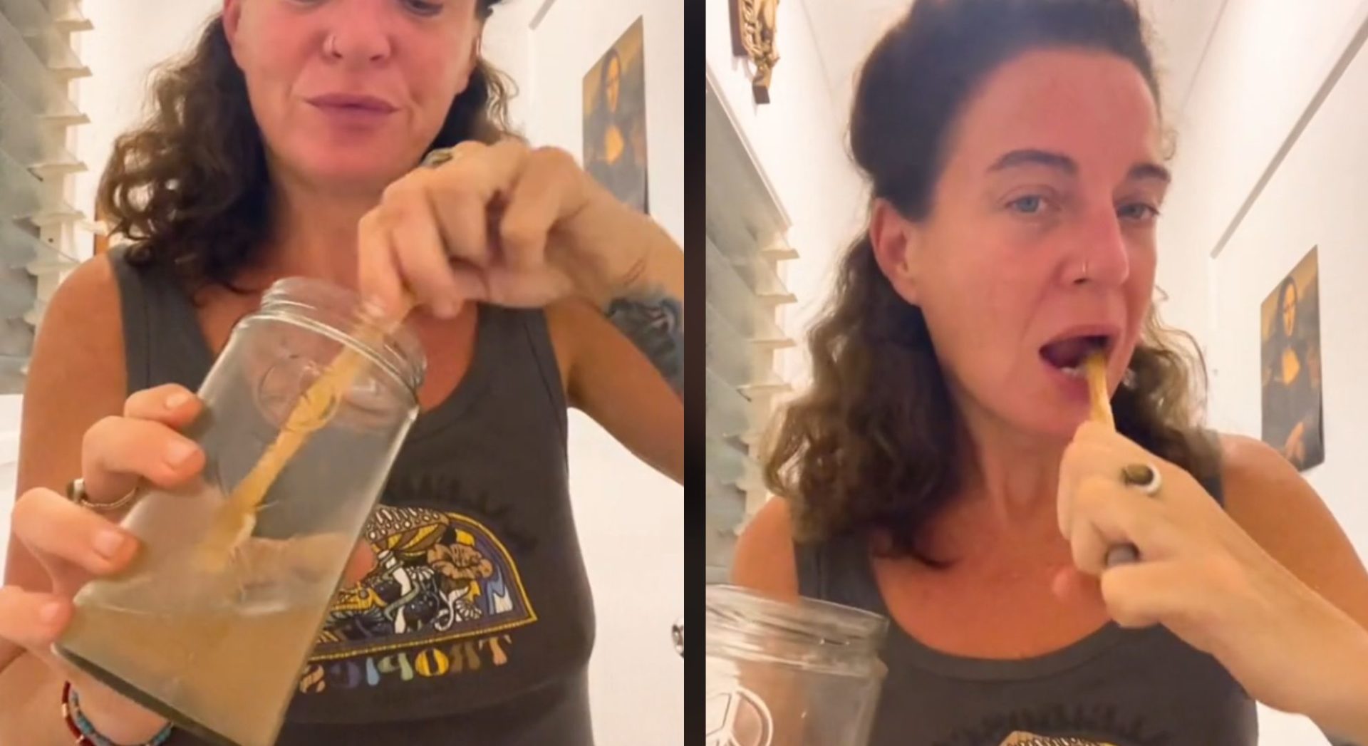 Mom whitens her teeth using own pee: 'It actually works'