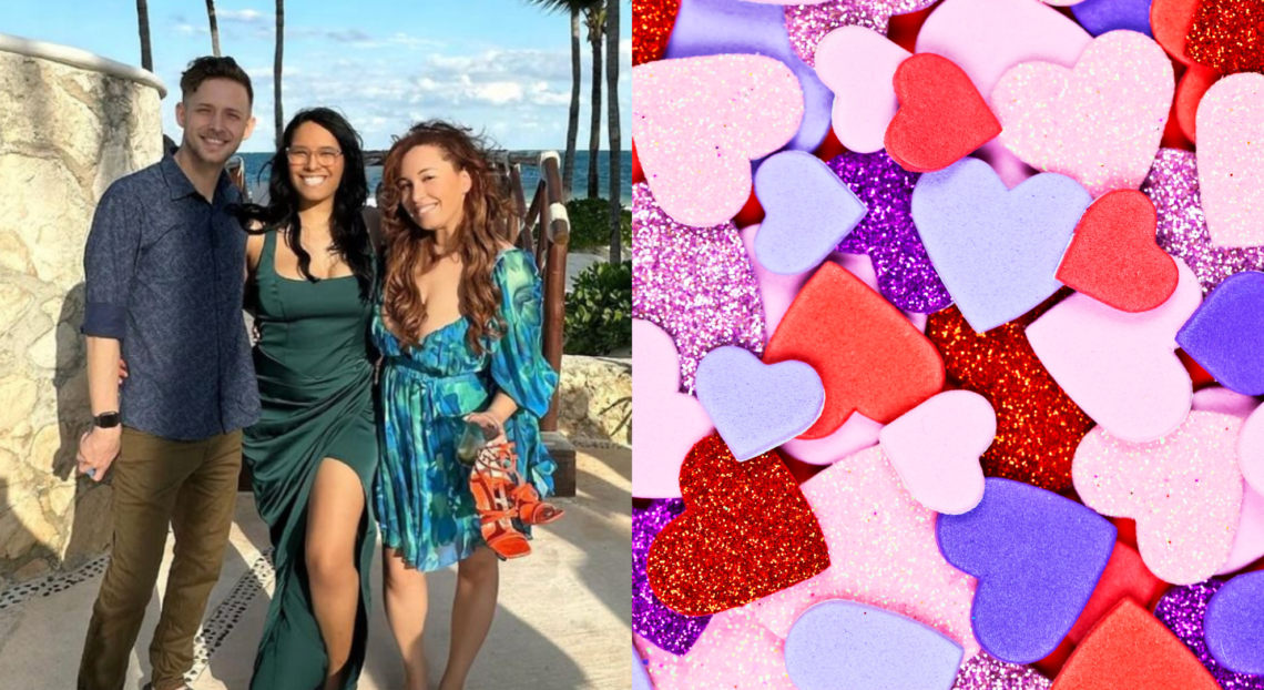 The many challenges of Valentine's Day as a polyamorous trio