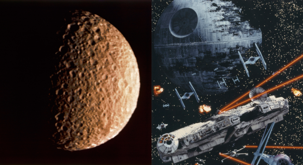 Hidden underground ocean discovered on Saturn’s ‘Death Star’ moon
