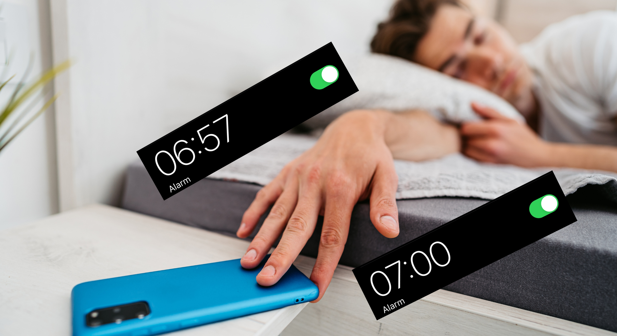 I tried the 2-by-3 alarm rule for a week and it's massively changed my ...
