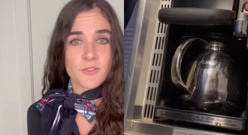 Flight attendant warns of 'disgusting' reason why you should avoid buying hot drinks on a plane