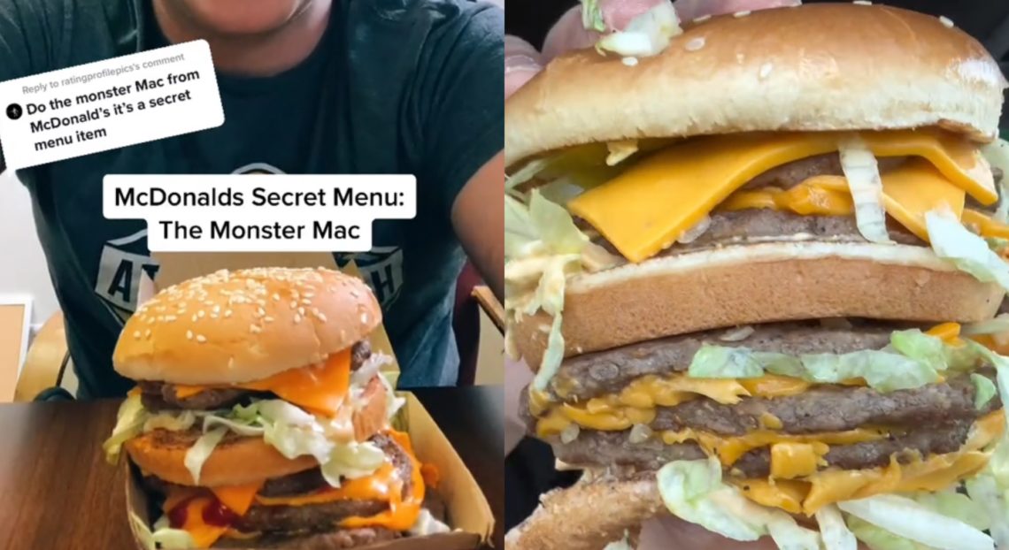 Secret McDonald's burger with eight patties isn't for the faint-hearted