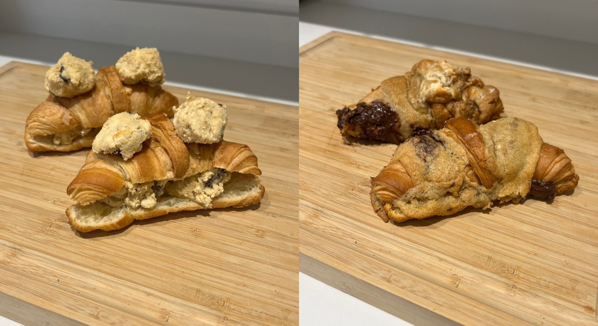 I made the viral 'Crookie' for my boyfriend at home, he only had one ...