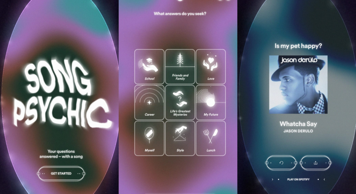 How to ask Spotify's 'Song Psychic' questions about love, career, future and more
