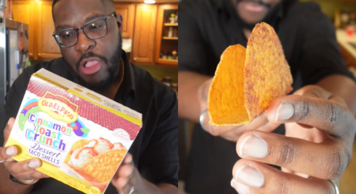 Old El Paso and Cinnamon Toast Crunch in new collab, but it's only ...