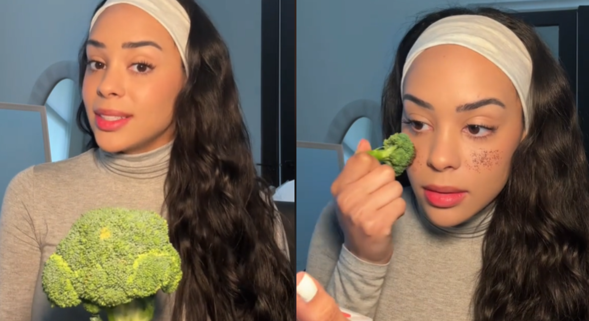 Broccoli is being used in latest beauty hack to create 'perfect' fake ...