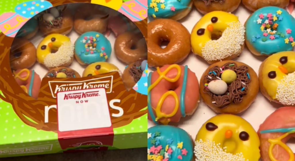 Krispy Kreme welcomes spring with mini doughnuts in four 'egg-citing ...
