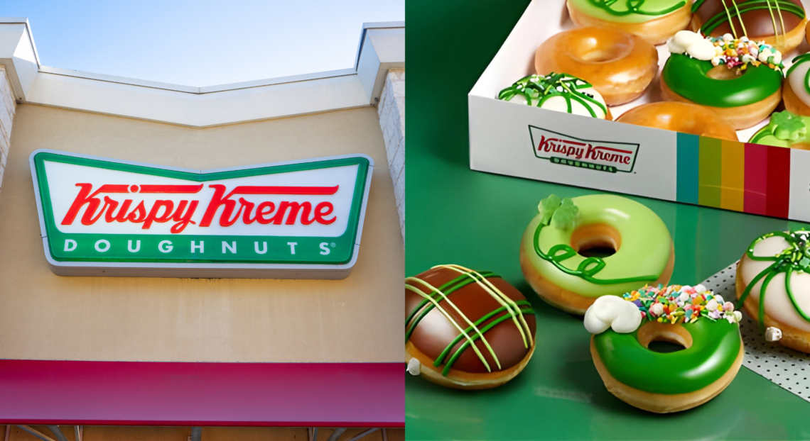 Krispy Kreme celebrates St. Patrick’s Day with green-themed limited ...