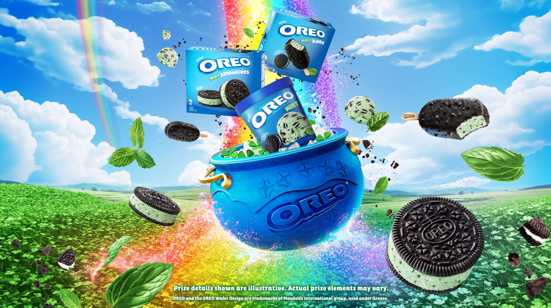 Spot a rainbow over St Patrick's Day weekend and you could win big with ...