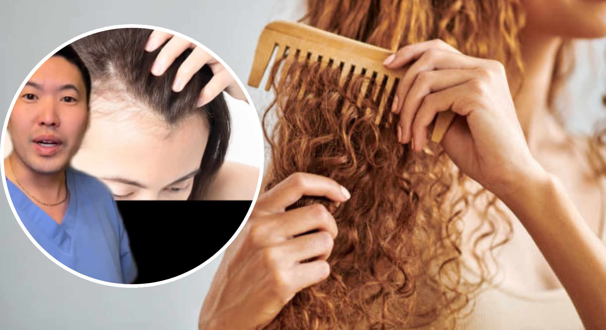Dermatologist reveals the golden rule for combing wet hair for minimal ...