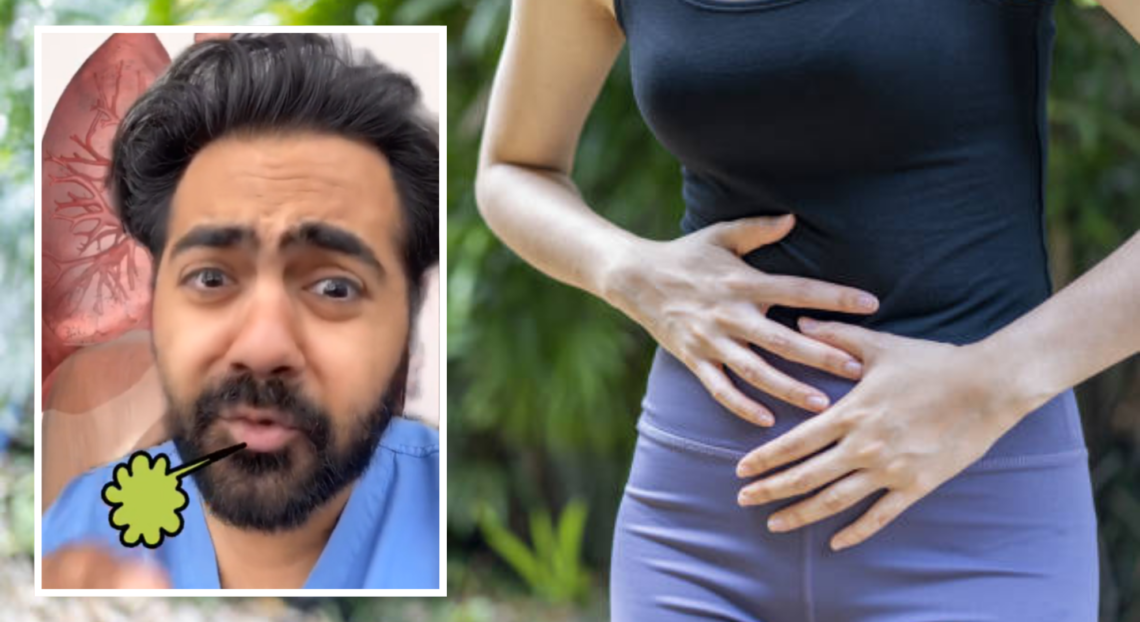 Doctor explains the link between farts and bad breath that you ...