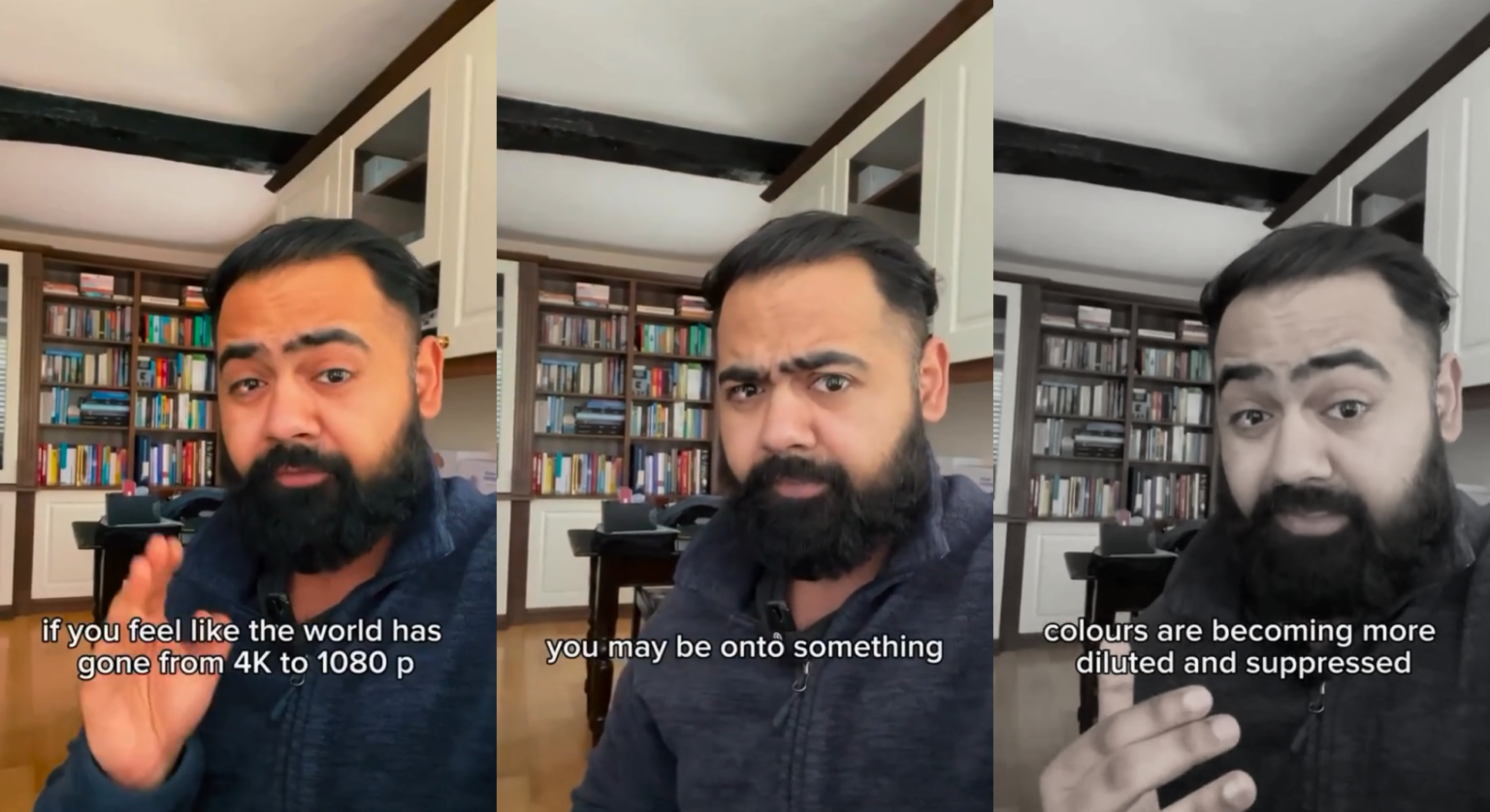 Why the world looks less colorful as you get older can be explained by ...