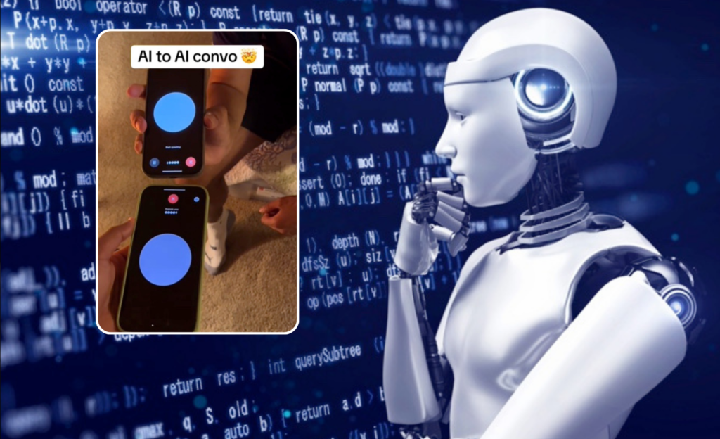 Artificial intelligence bots start talking to each other but it ...