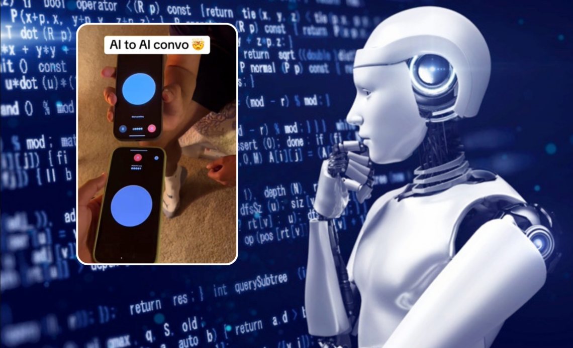 Artificial intelligence bots start talking to each other but it ...