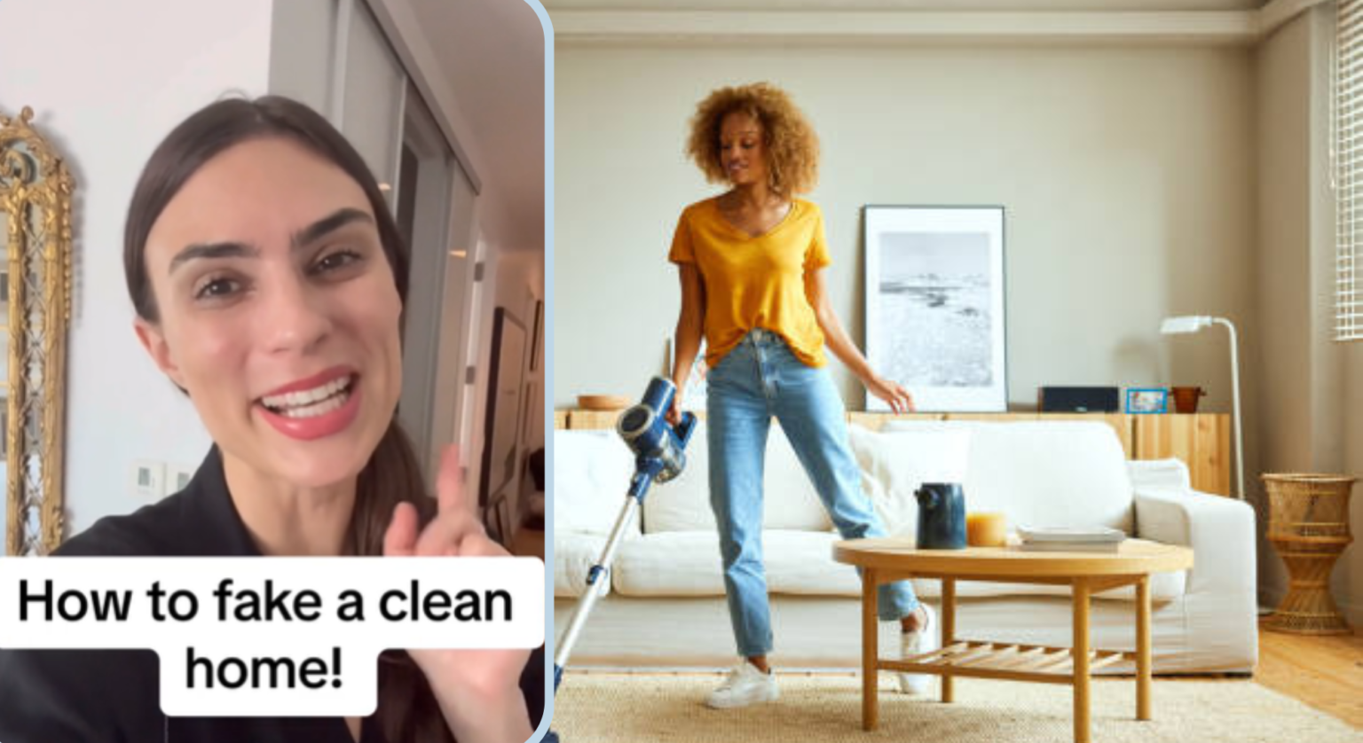 Expert's trick to make your home look clean when you have last-minute ...