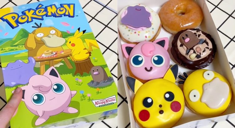 Krispy Kreme just released Pokemon doughnuts, and we're really jealous