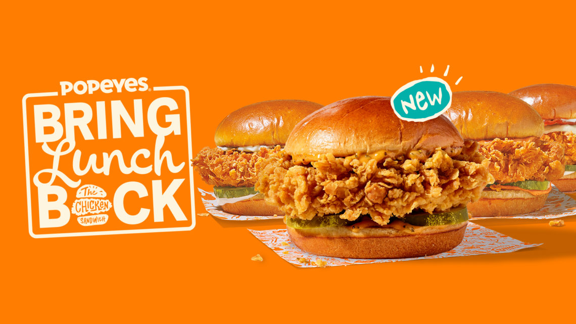 Popeyes shakes up menu for summer, with new Golden BBQ Chicken Sandwich ...