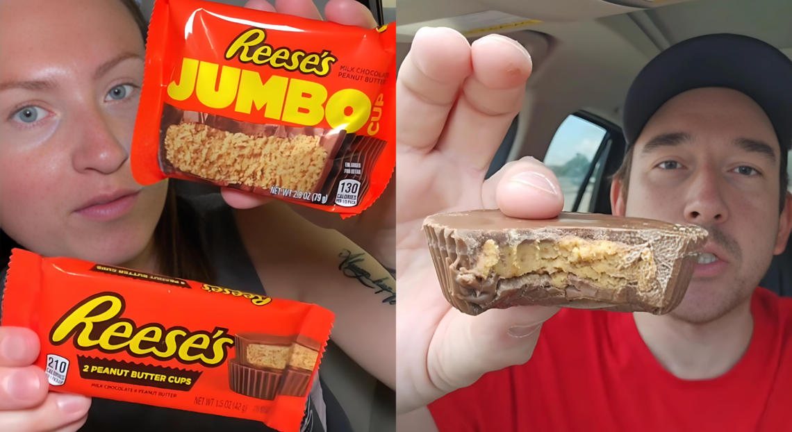Reese's new super-size Jumbo cup is like nothing you've seen before