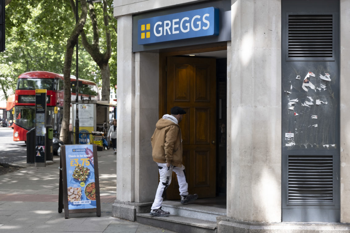 American tries Greggs for the first time and it's not the taste he ...