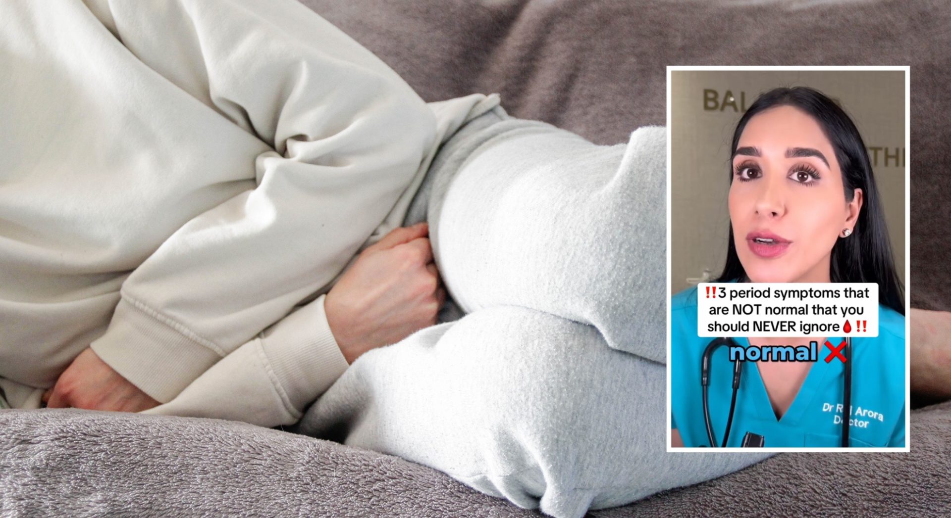 Doctor shares 3 period symptoms you should 'never ignore' as they could ...