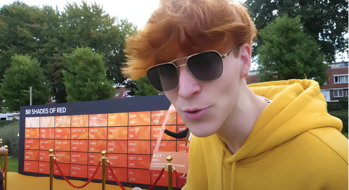 Redhead experiences ginger festival for first time as he finds ‘fakes ...