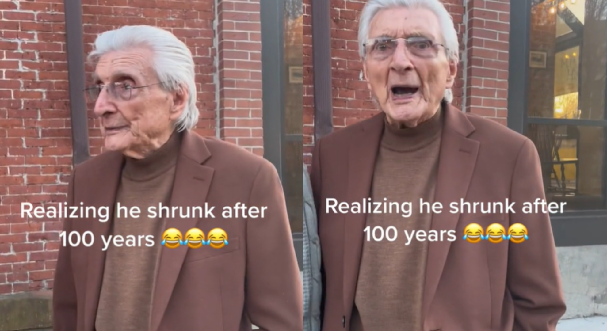 99-year-old man discovers his real height after ‘shrinking’ for years