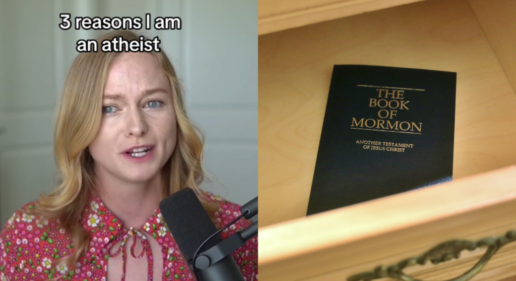 Former Mormon breaks down the three reasons she is now an atheist