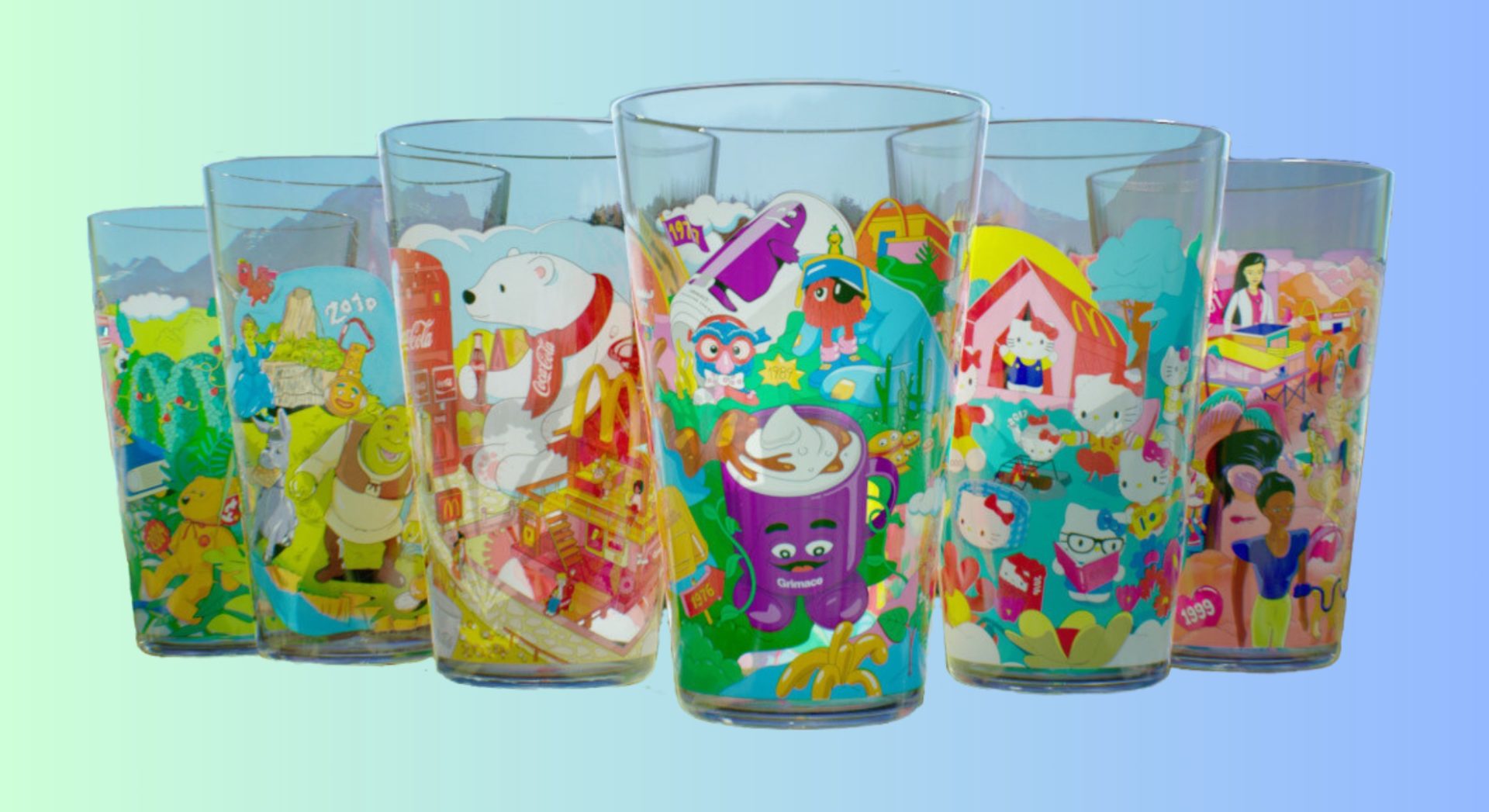All 6 cups to collect in McDonald's new Collector's Meal inspired by ...
