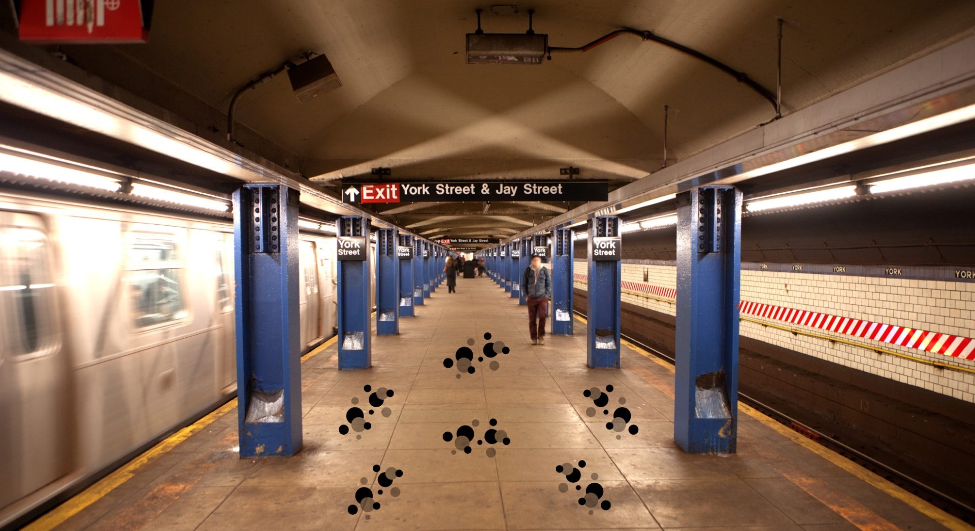 New York subway platform pollution is 10 times higher than safe level ...