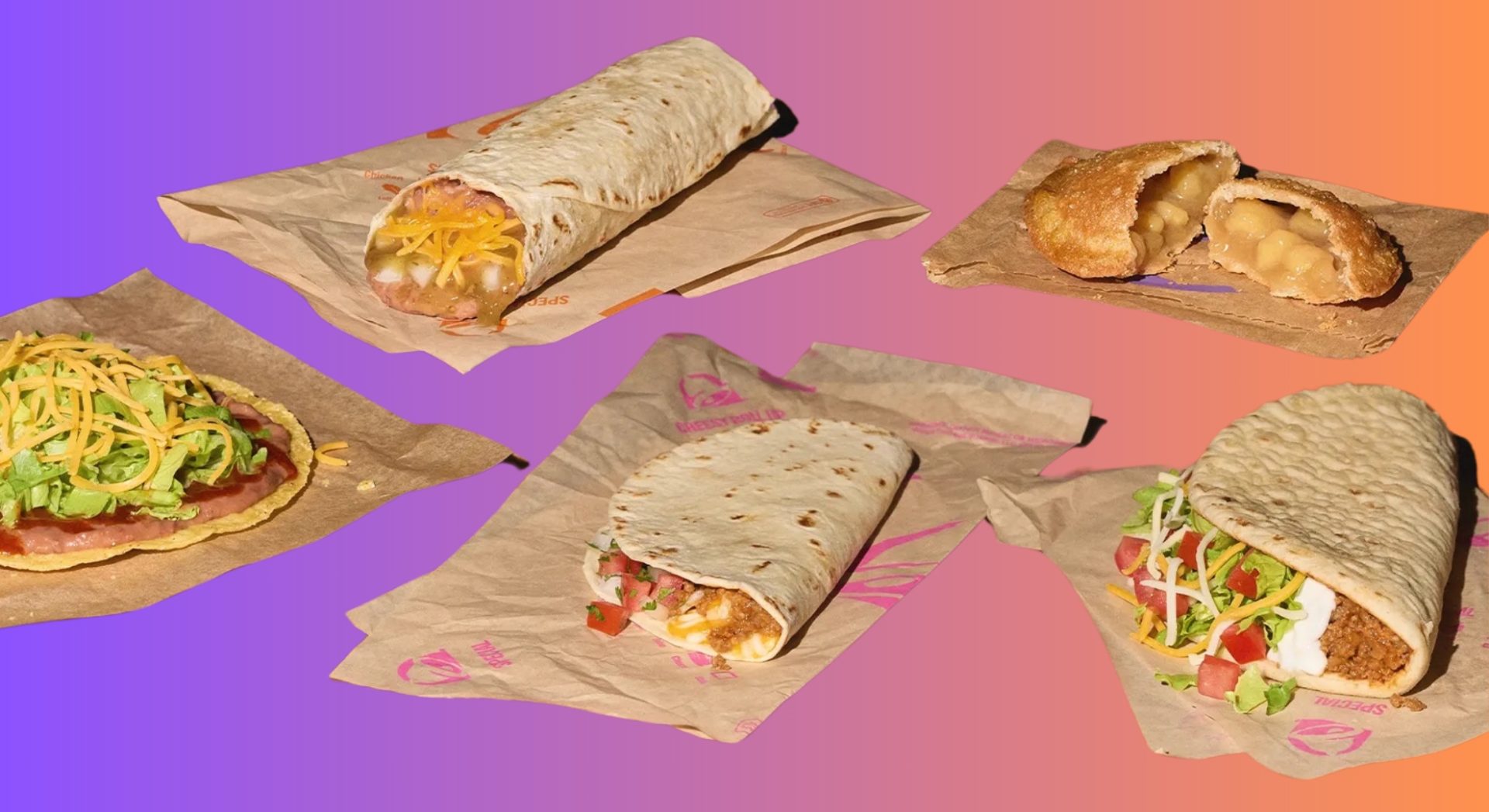 Taco Bell's new 'Through the Decades' menu brings back menu items from ...