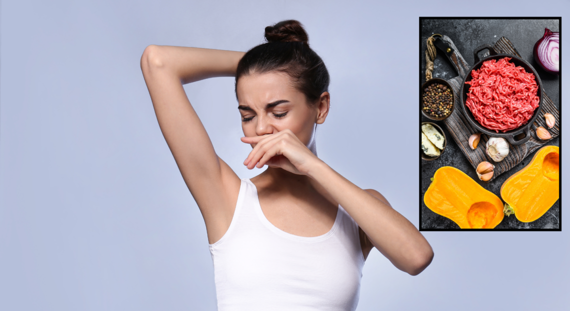 Four delicious foods cause body odor and a 'musty smell', dermatologist ...