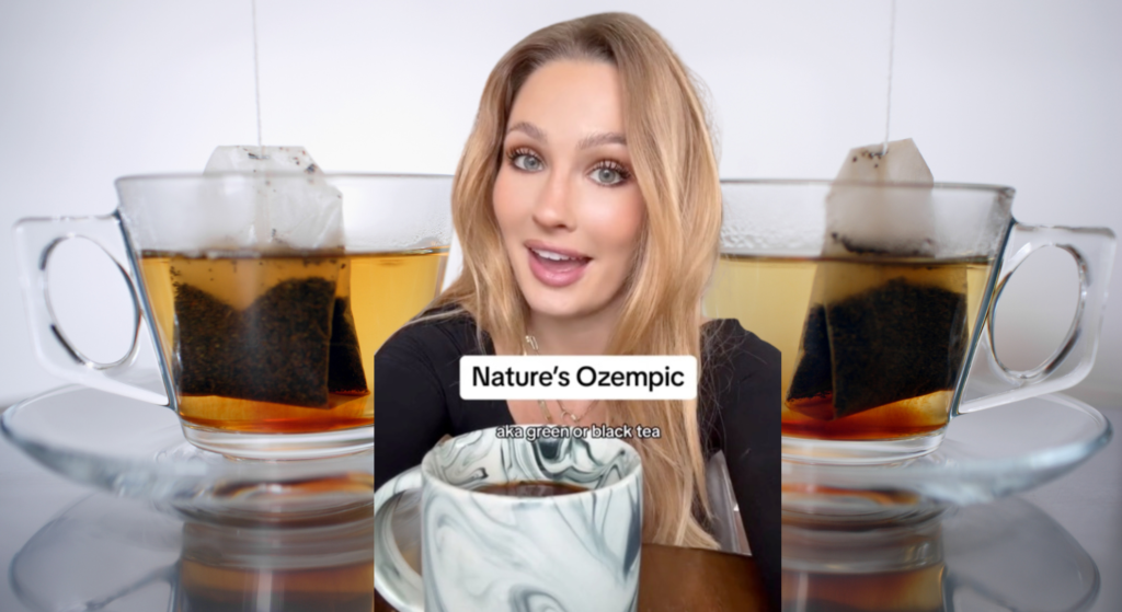 Dietician says green and black tea is 'nature's Ozempic' and helps you ...