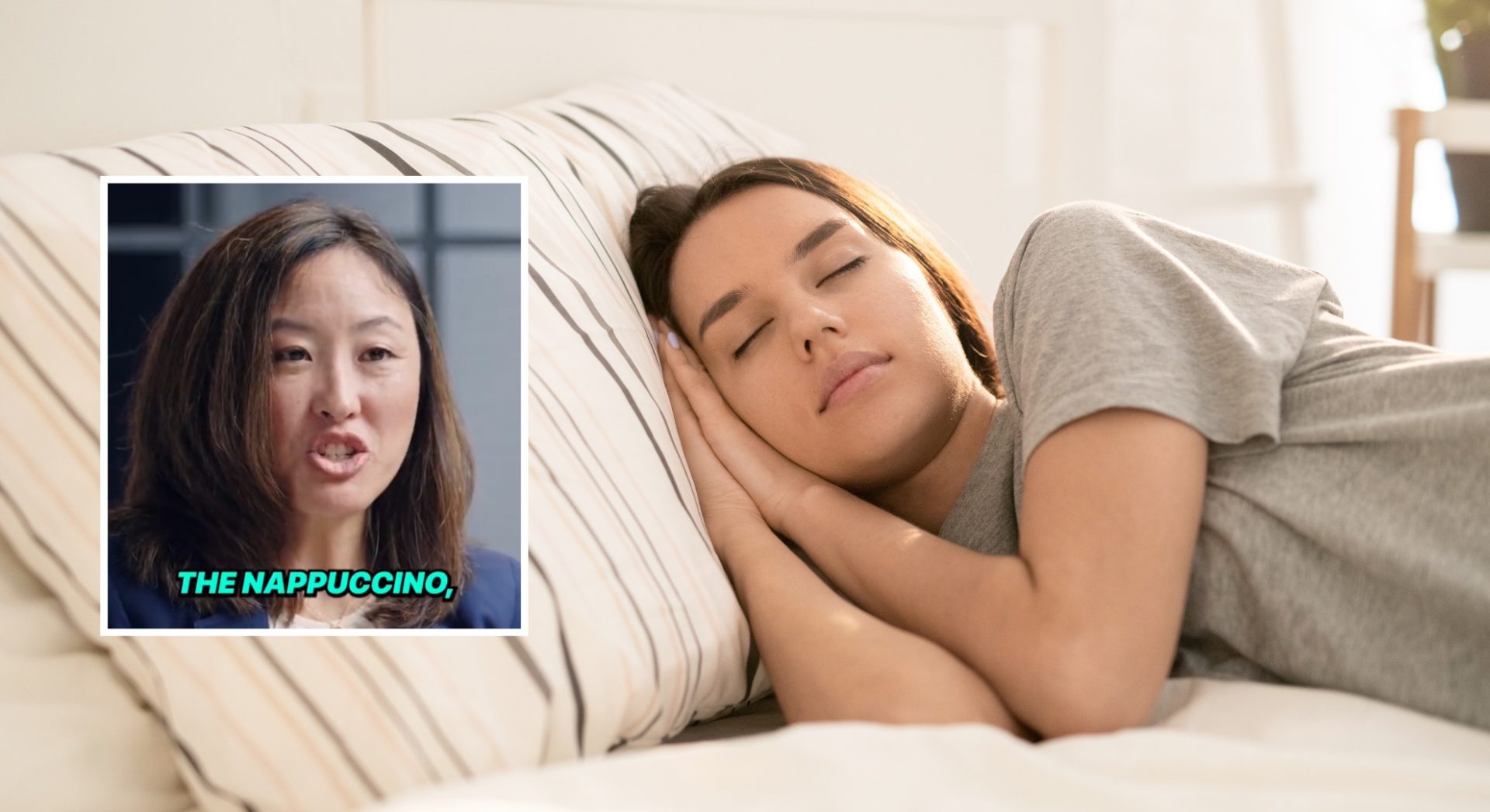 Sleep doctor says drink coffee before a nap in trick she calls 'nappuccino'
