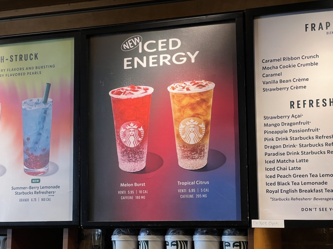 Starbucks launching new fruity Iced Energy Drink in a ready-to-drink can