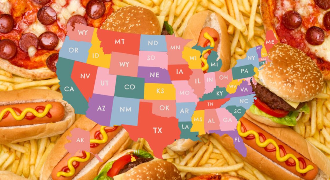 Study finds US state with the unhealthiest diet, and it's in the South