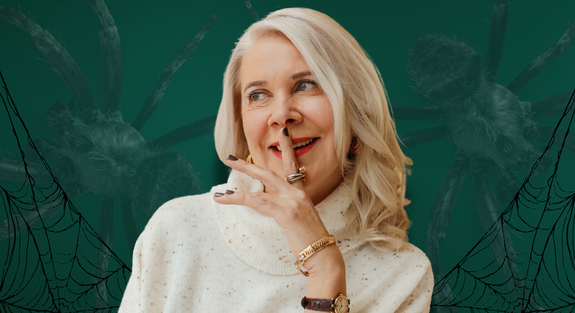 Arachnophobes could learn a thing or two from grandma’s expert spider ...