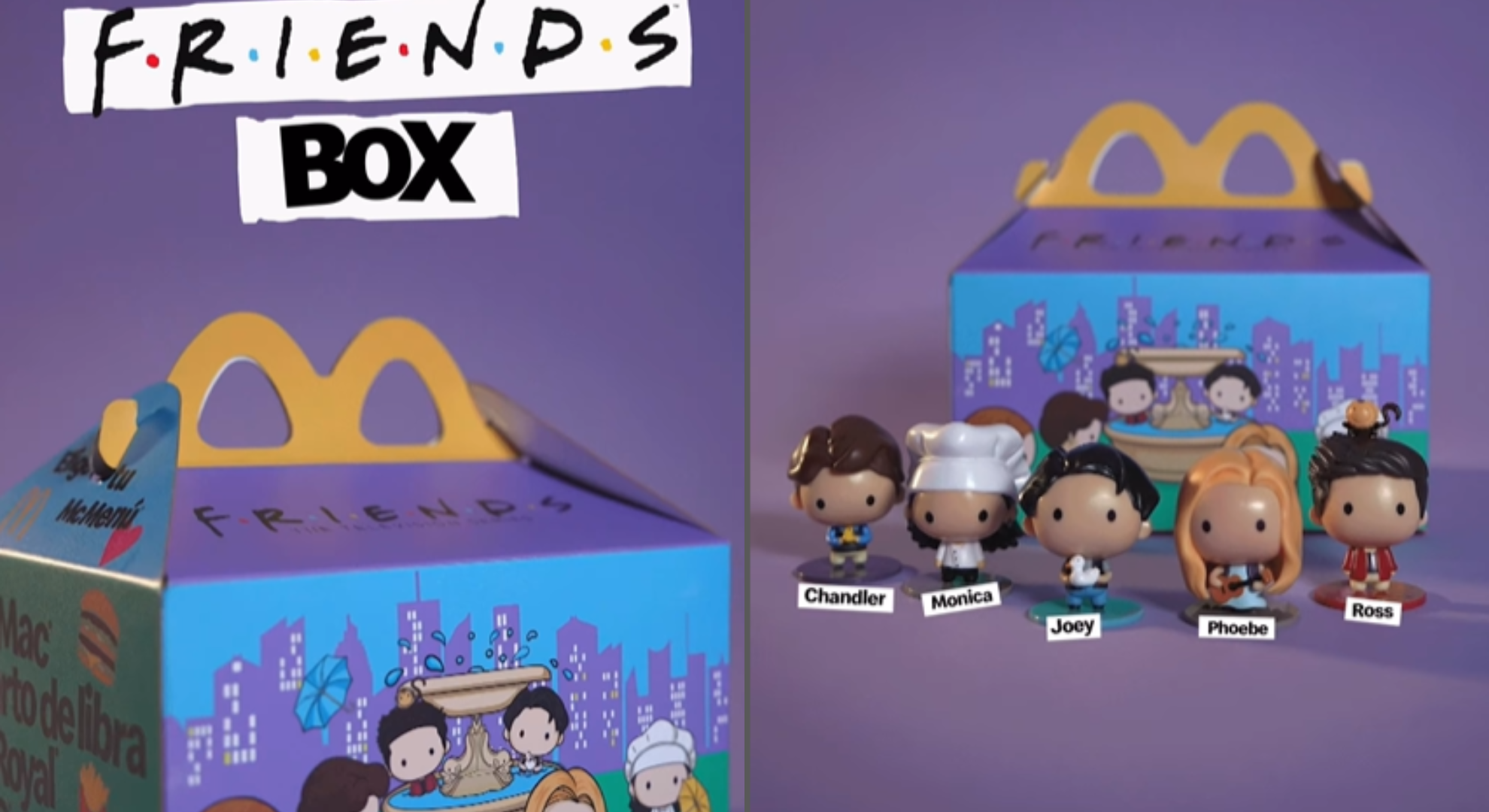 McDonald's has Friends-themed Happy Meals but Americans are disappointed